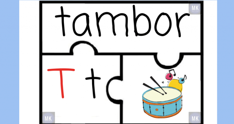 ⊛ Rompecabezas de Letras para Niños 【Para Imprimir】